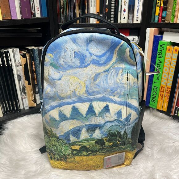 Sprayground | Bags | Sprayground The Met Backpack Van Gogh Wheat Field ...